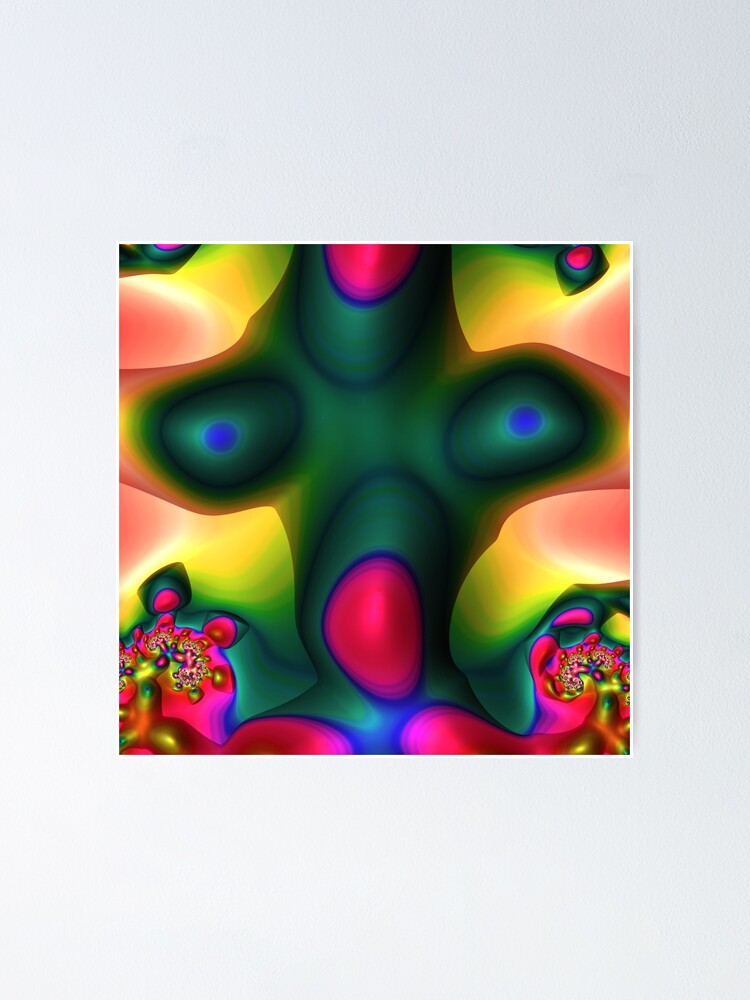 "Hopla " Poster for Sale by TrippyFacemasks | Redbubble