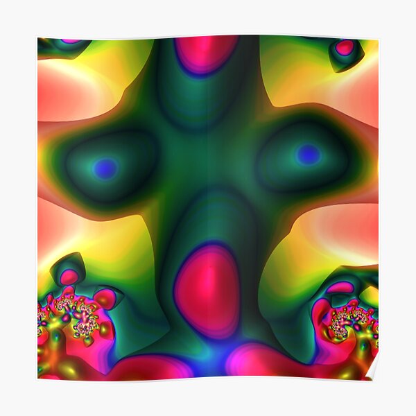 "Hopla " Poster for Sale by TrippyFacemasks | Redbubble