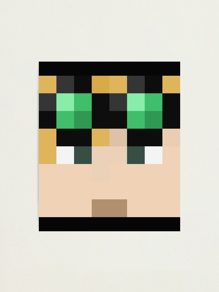 "LividCoffee Minecraft skin - Yogscast Duncan face" Photographic Print ...