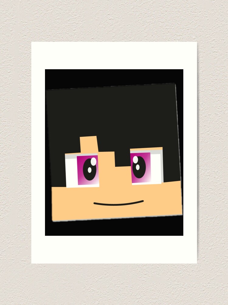 "Minecraft Skin Face" Art Print by KiddyKustoms | Redbubble