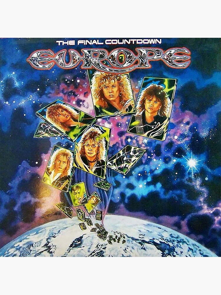 "the final countdown" Poster for Sale by rozellapowlow | Redbubble