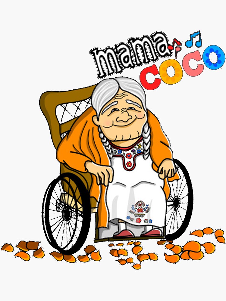 "mama coc" Sticker for Sale by ElisaBengson | Redbubble