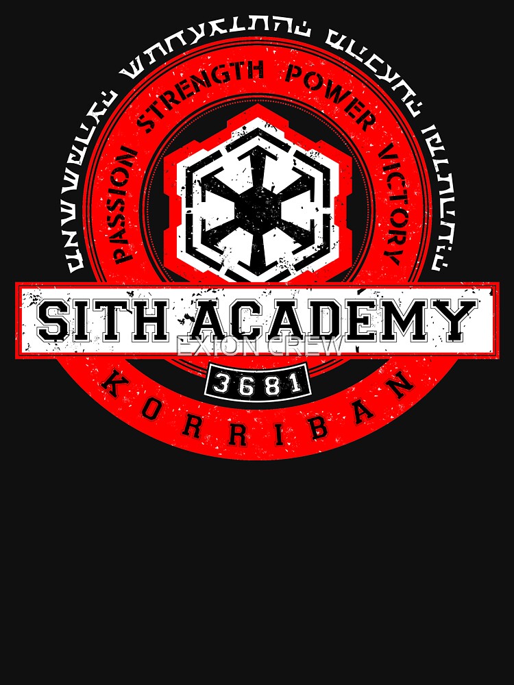 "Sith Academy - Limited Edition" Essential T-Shirt for Sale by EXION ...
