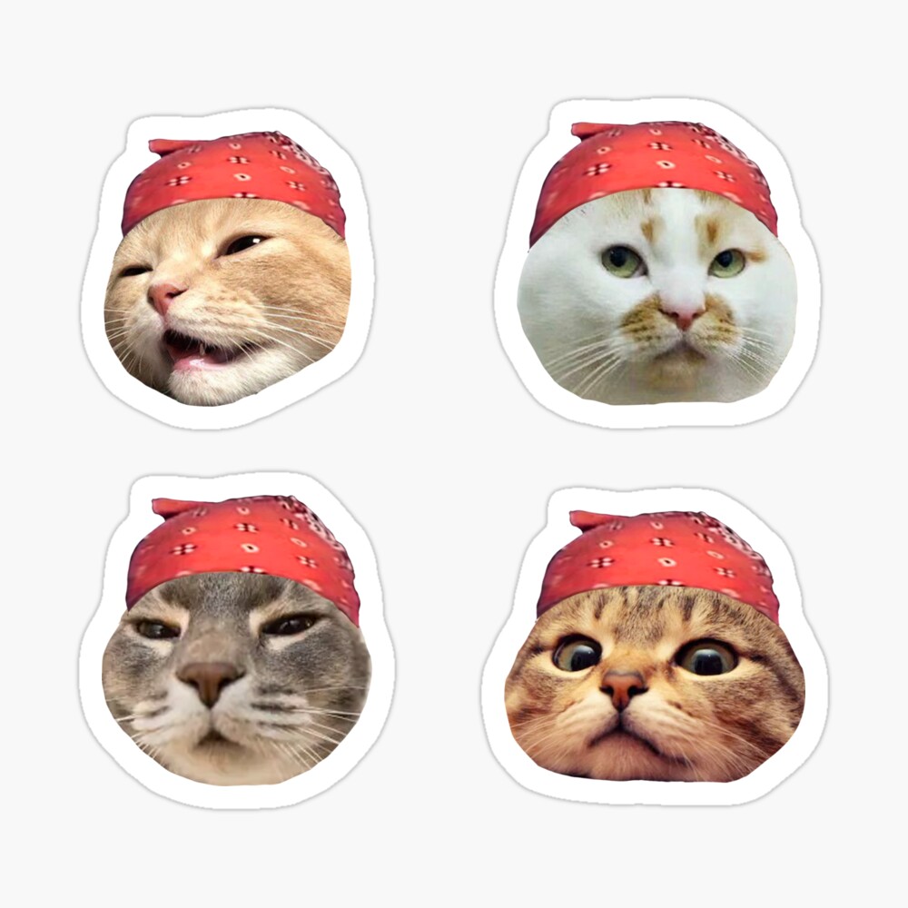 Stickers Stickers, Labels & Tags Cat Gang Stickers Paper & Party ...