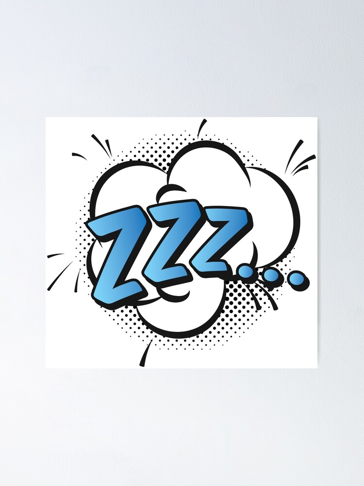 "ZZZ ..." Poster von GTdesigns | Redbubble