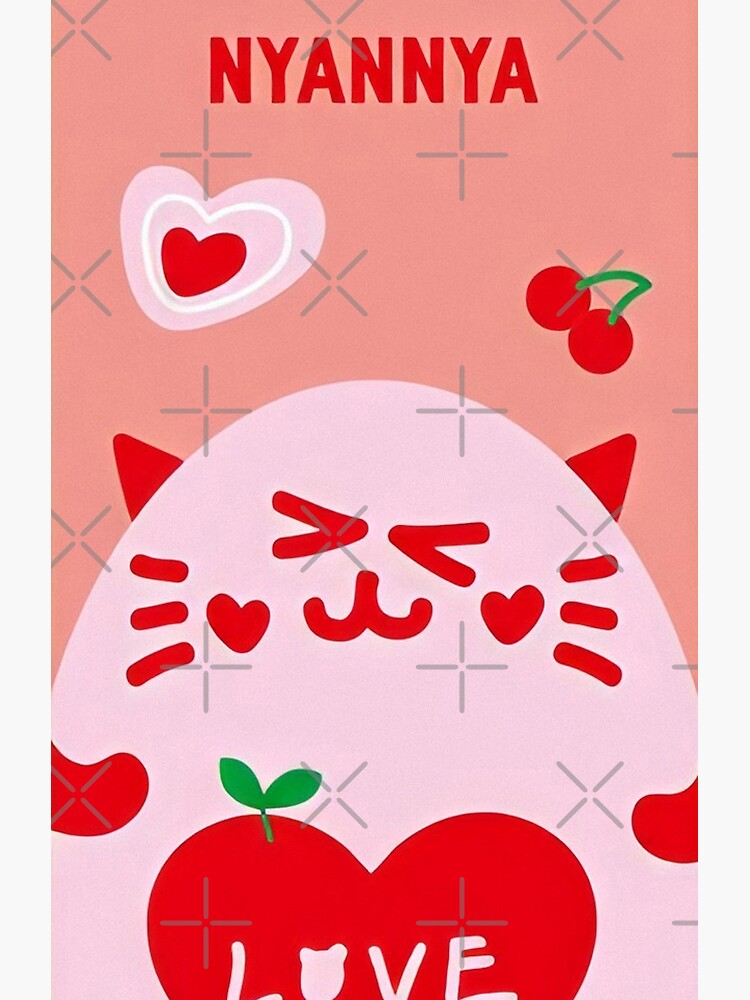 "Roroha Nyannya - Moonbin JP" Poster for Sale by yaheloma | Redbubble