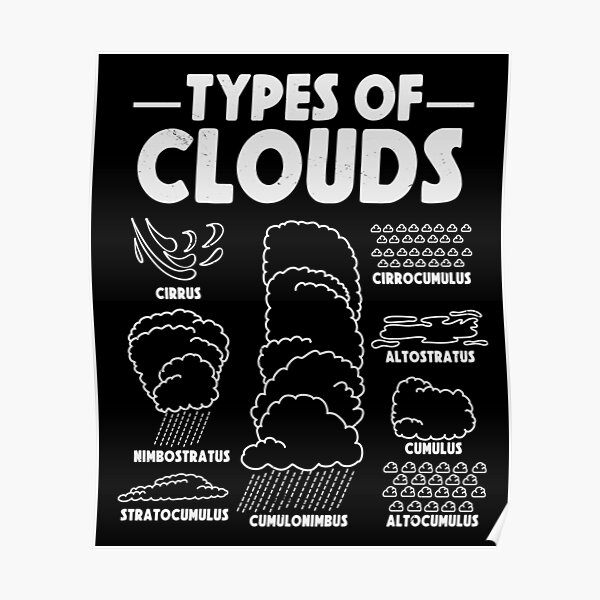 "Meteorologist Forecasting Weather Clouds" Poster by TomBasquiaty ...
