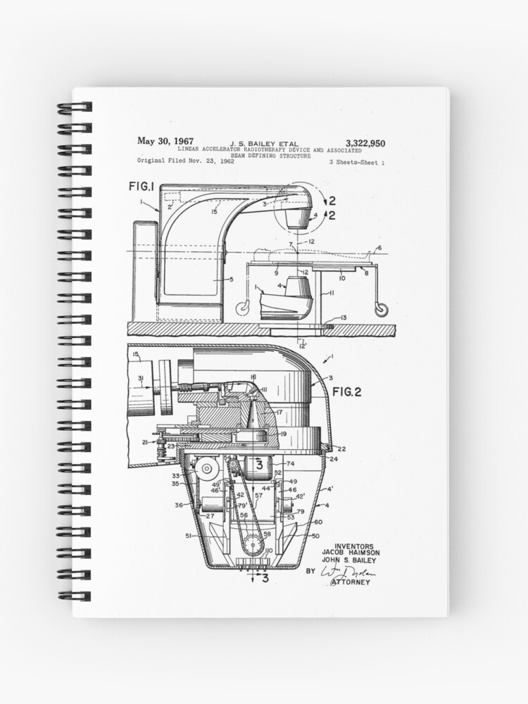 "Linear Accelerator (LINAC) Patent Design 1967" Journal for Sale by ...