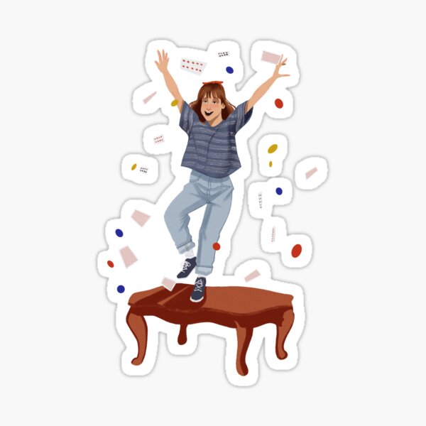 "Matilda Dancing " Sticker for Sale by Byngdesign | Redbubble