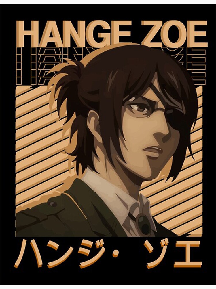 "HANGE ZOE - " Sticker for Sale by jacobhector | Redbubble