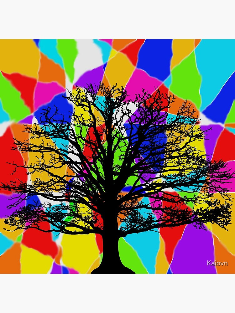 "Tree of colors" Poster for Sale by Kaiovn | Redbubble