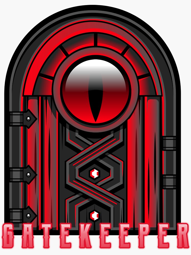 "Gatekeeper" Sticker for Sale by sheepanda | Redbubble