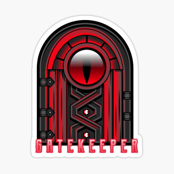 "Gatekeeper" Sticker for Sale by sheepanda | Redbubble