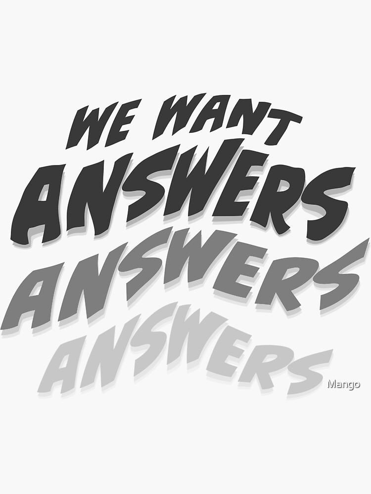 "Ghost Adventures - We Want Answers " Sticker for Sale by Mango | Redbubble