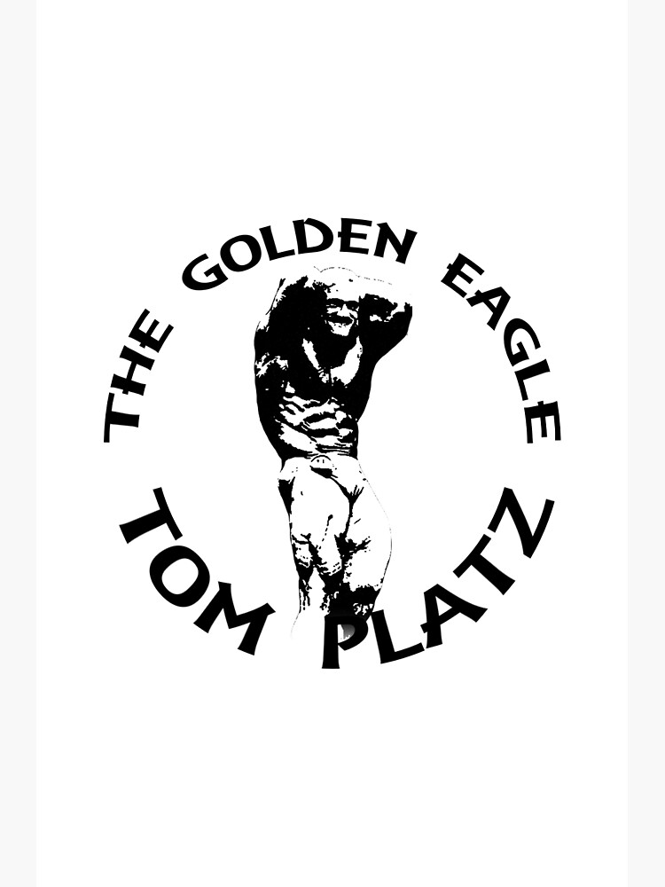 "Tom Platz The Golden Eagle" Poster for Sale by BodybuilderWear | Redbubble