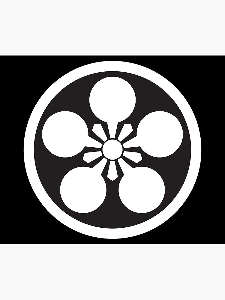 "Maeda Japanese Kamon Mon Samurai Crest" Poster for Sale by ...