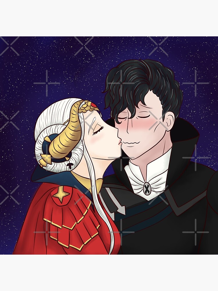 "Edelgard x Hubert" Canvas Print for Sale by TofuDomination | Redbubble