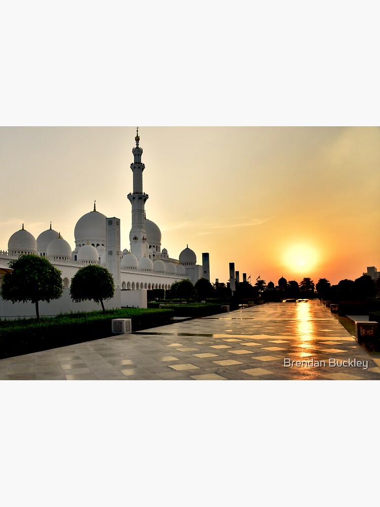"Sheikh Zayed Mosque" Sticker by bkbuckley | Redbubble