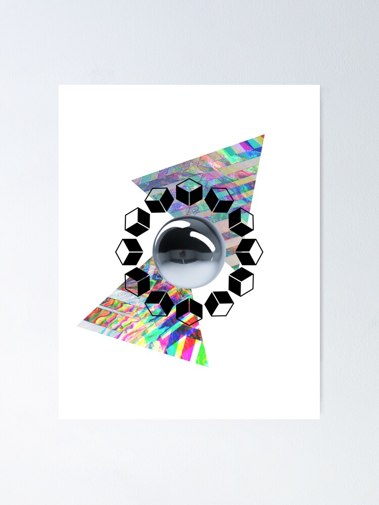 "8th Dimension" Poster for Sale by AbrorschachArt | Redbubble