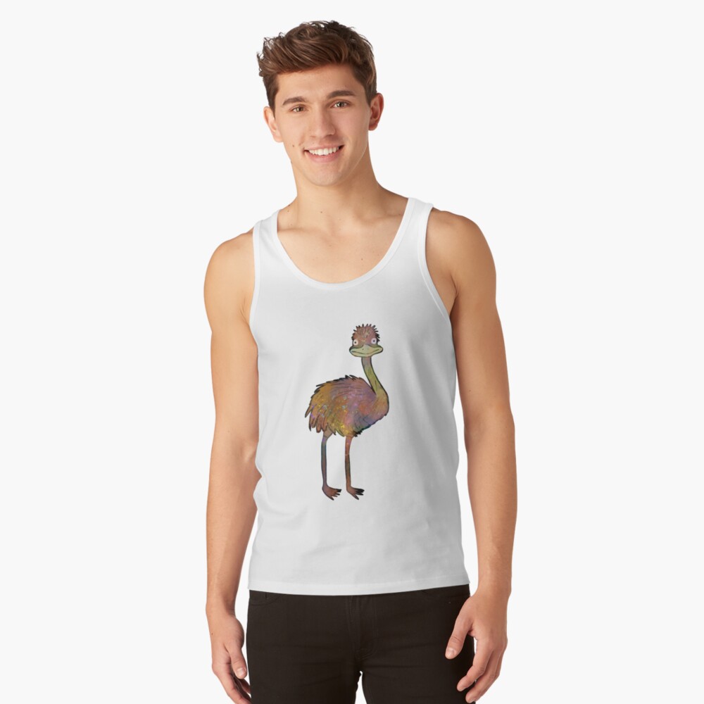 "Cute colourful emu" Sticker for Sale by Treasuredreams | Redbubble