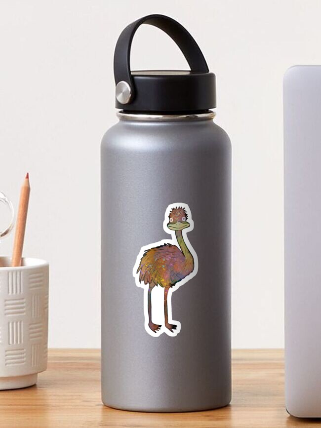 "Cute colourful emu" Sticker for Sale by Treasuredreams | Redbubble