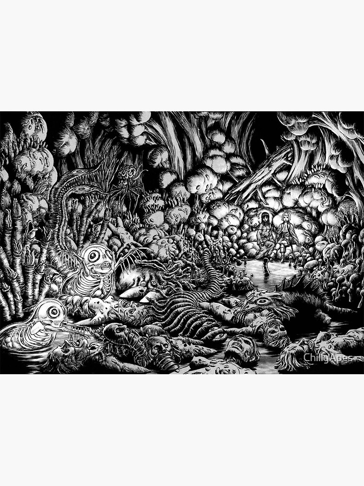 "Berserk Demons" Sticker for Sale by ChillyApes | Redbubble