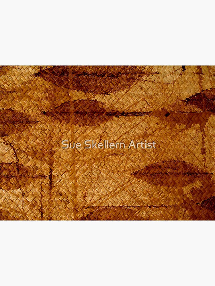 "Woven Harakeke - Woven Flowers" Sticker for Sale by sueskells | Redbubble
