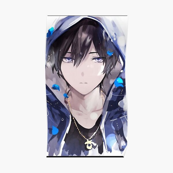 "anime boy" Poster for Sale by Shadowlord2004 | Redbubble