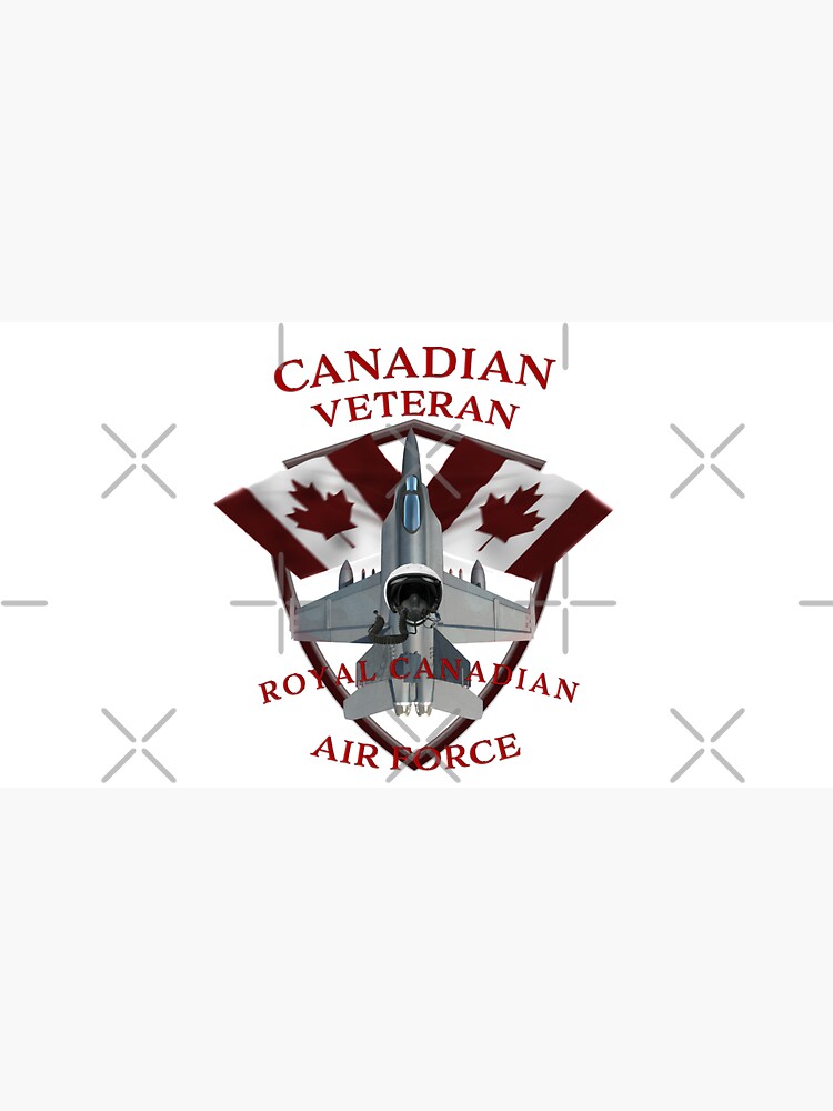 " Canadian Military: Veteran Air Force" Cap for Sale by Davidpy | Redbubble