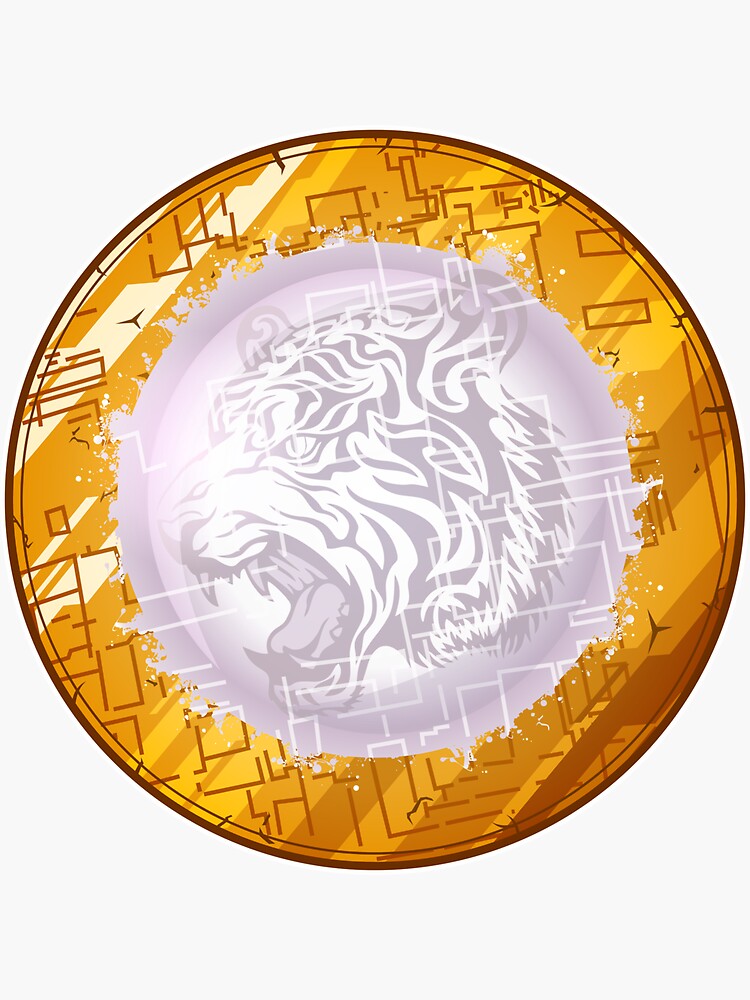 "2017 Movie inspired White Tiger Coin" Sticker for Sale by ...