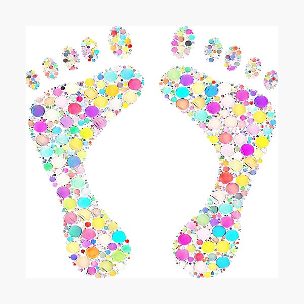 Lámina fotográfica «Los más vendidos: pasos llenos de color» de Shegi ...