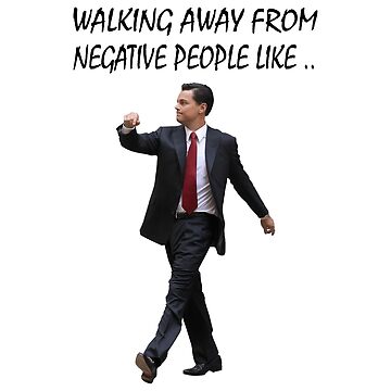 "FUNNY Avoid Negative People Meme Costume Black GIFT" Sticker for Sale ...