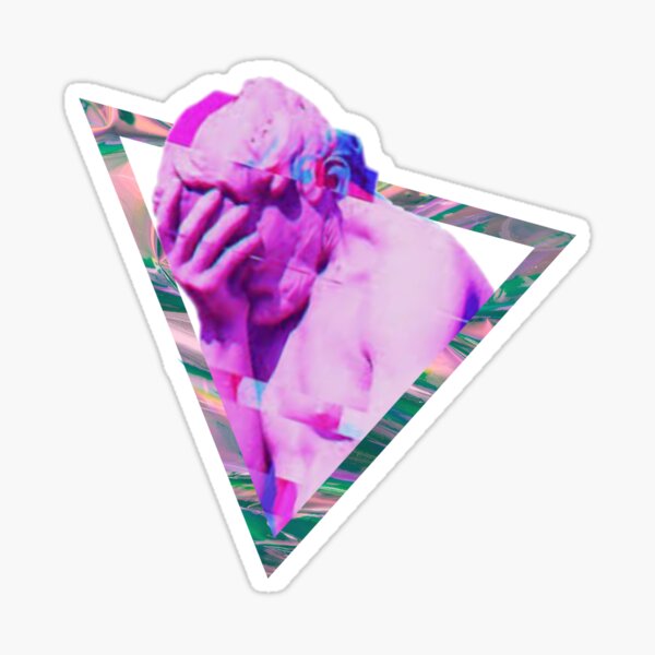 "Vaporwave" Sticker for Sale by MasterpieceArts | Redbubble