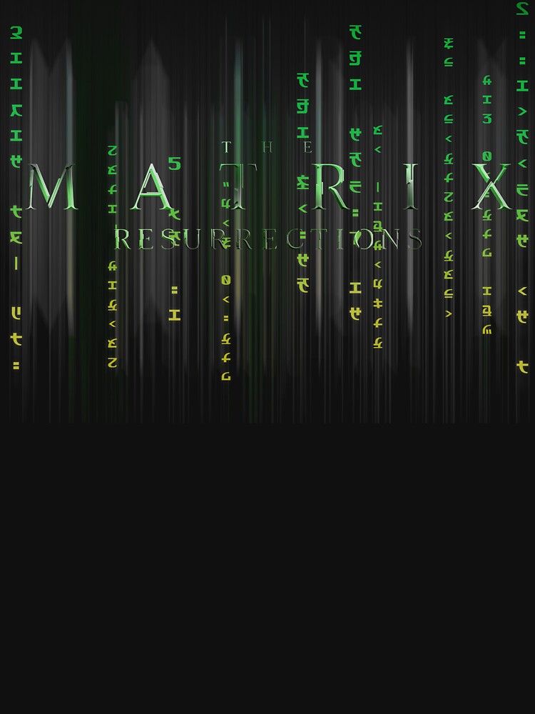 "The Matrix Resurrections" T-shirt for Sale by arcanafoundry ...