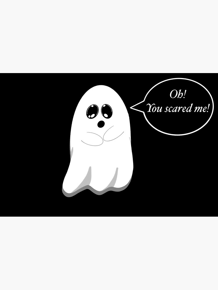 "You Scared Me!" Sticker for Sale by TripleMRituals | Redbubble