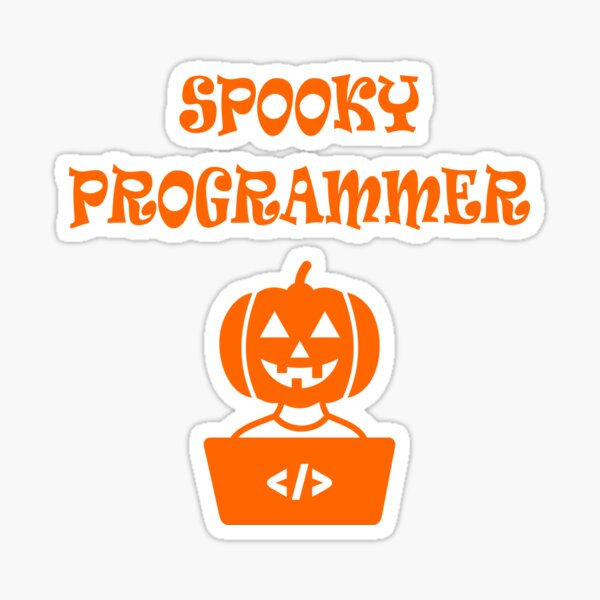 "Spooky Programmer Pumpkin Face, Halloween 2021 Software Developer, All ...