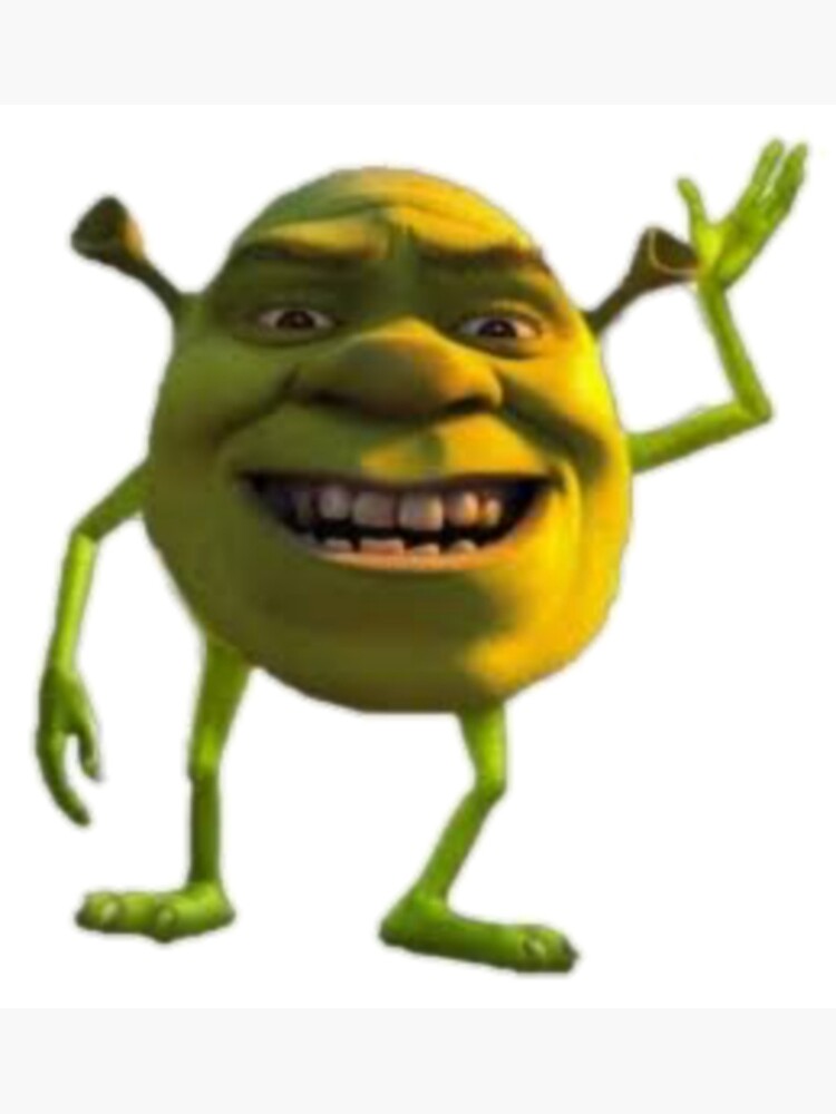 "shrek monster mike meme" Art Print by georgiavsx | Redbubble