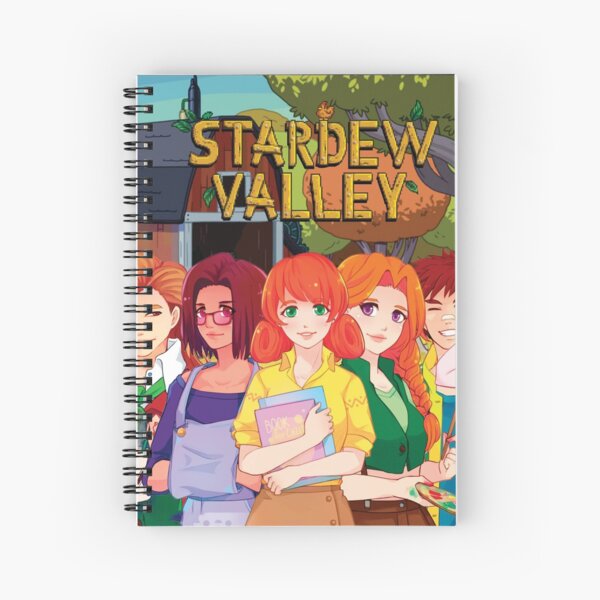 "Stardew Valley Game" Spiral Notebook by Gnextdoor22 | Redbubble