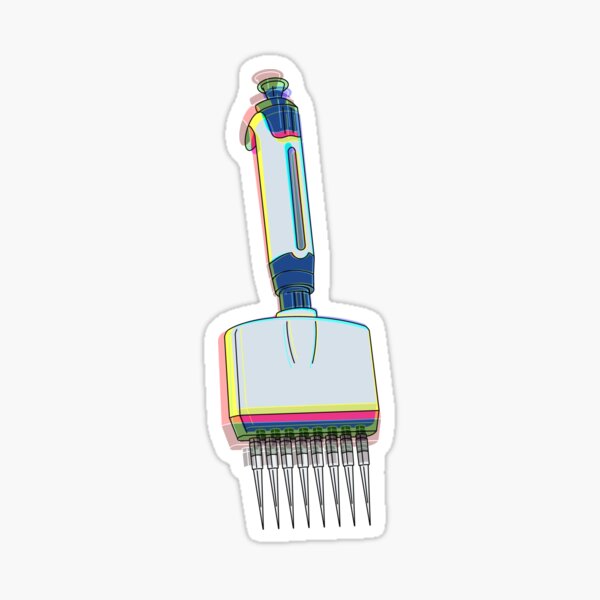 "Neon Multichannel " Sticker for Sale by Evertold | Redbubble