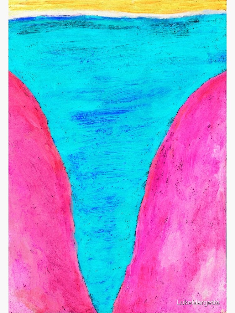 "Valley Inverted" Poster by LukeMargetts | Redbubble