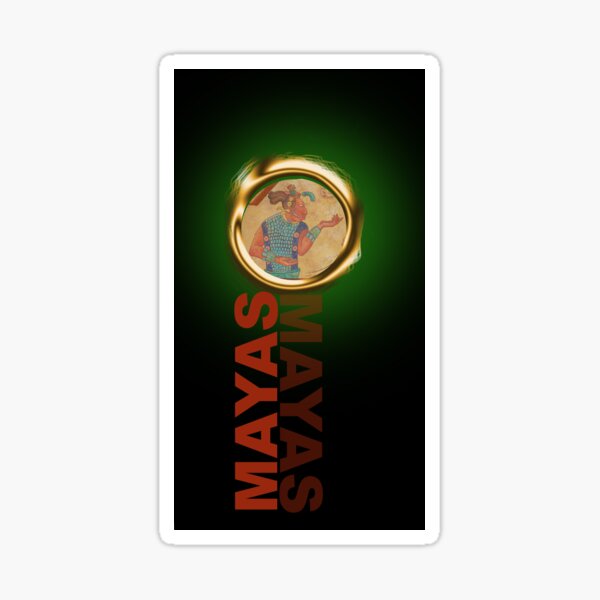 "Maya world" Sticker for Sale by fruitschaal1948 | Redbubble