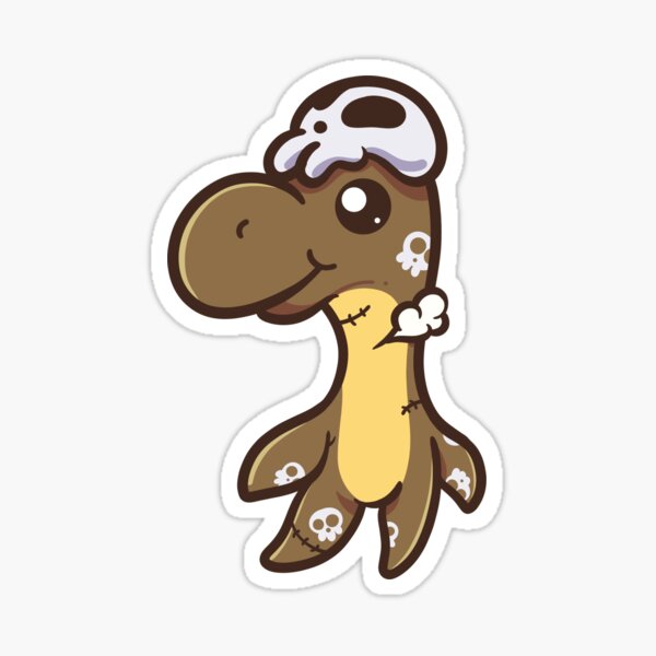 "Small Nessie from Loch Ness" Sticker for Sale by Voyshop | Redbubble