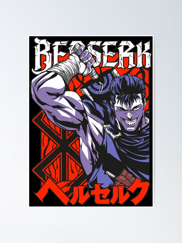 "Guts" Poster for Sale by E1even1nk | Redbubble