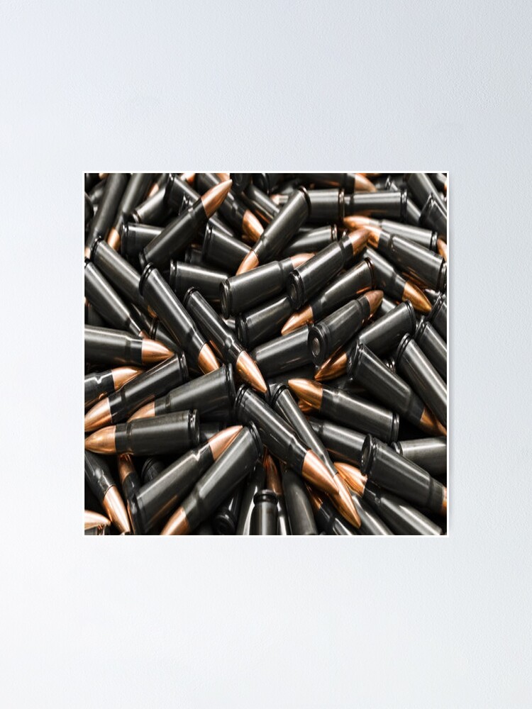 "Rifle Shells" Poster for Sale by WinkyDoodle | Redbubble