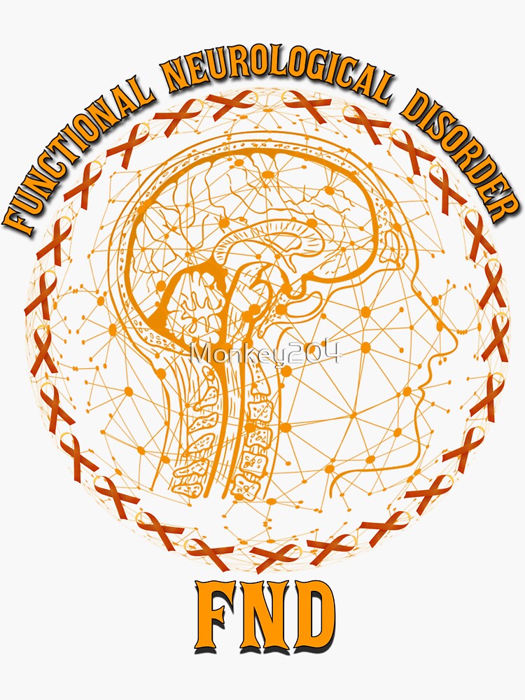 "I am an fnd warrior " Sticker for Sale by Monkey204 | Redbubble