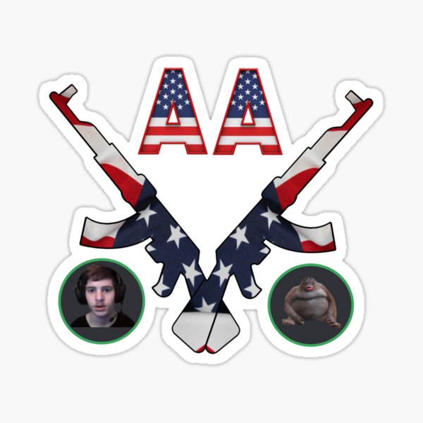 "Emoji AA" Sticker for Sale by crazywolfcortez | Redbubble