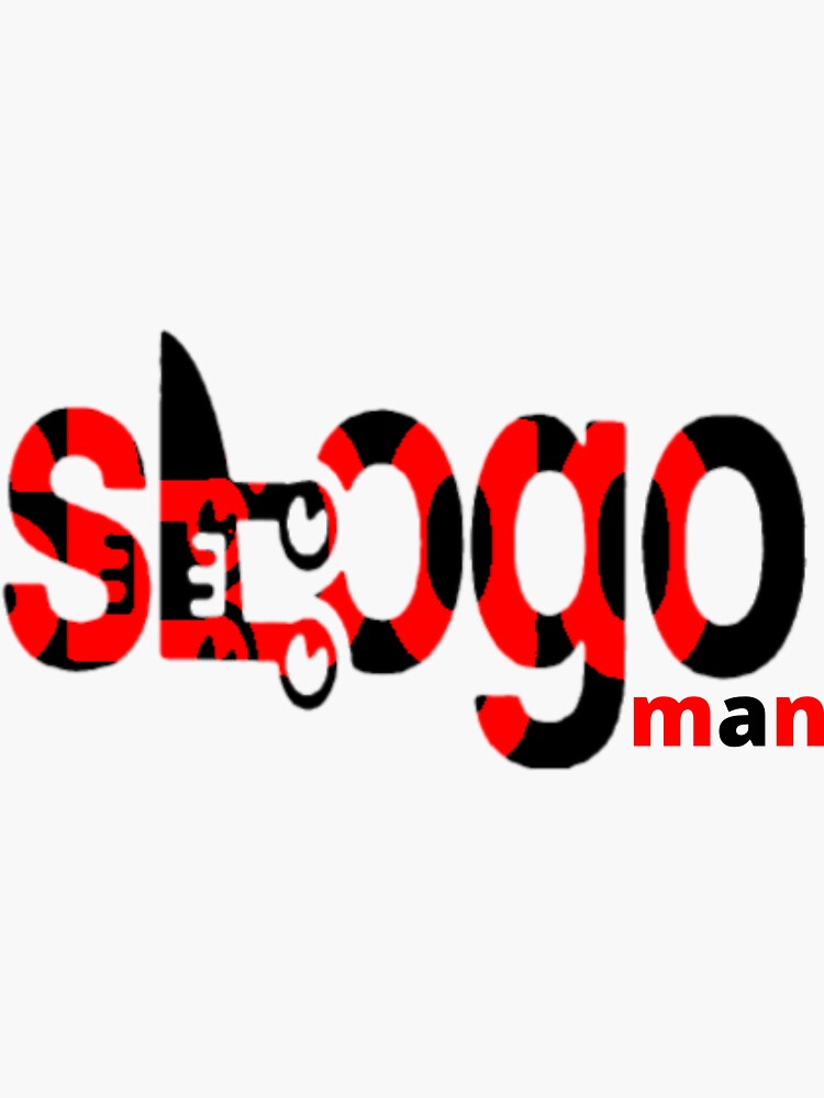 "slogoman" Sticker for Sale by manota | Redbubble