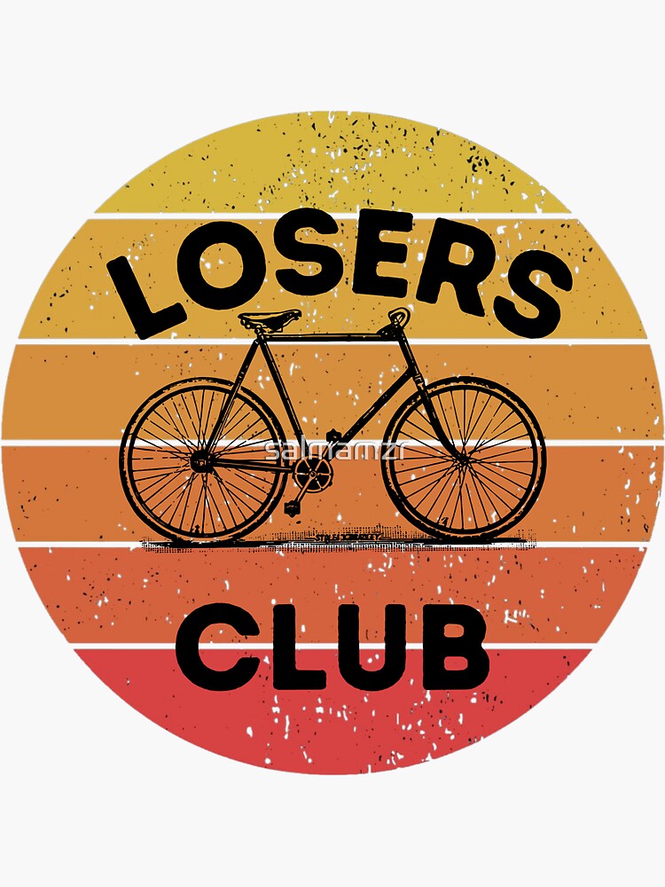 "Losers Club ,Losers Club derry me, retro,Vintage" Sticker for Sale by ...