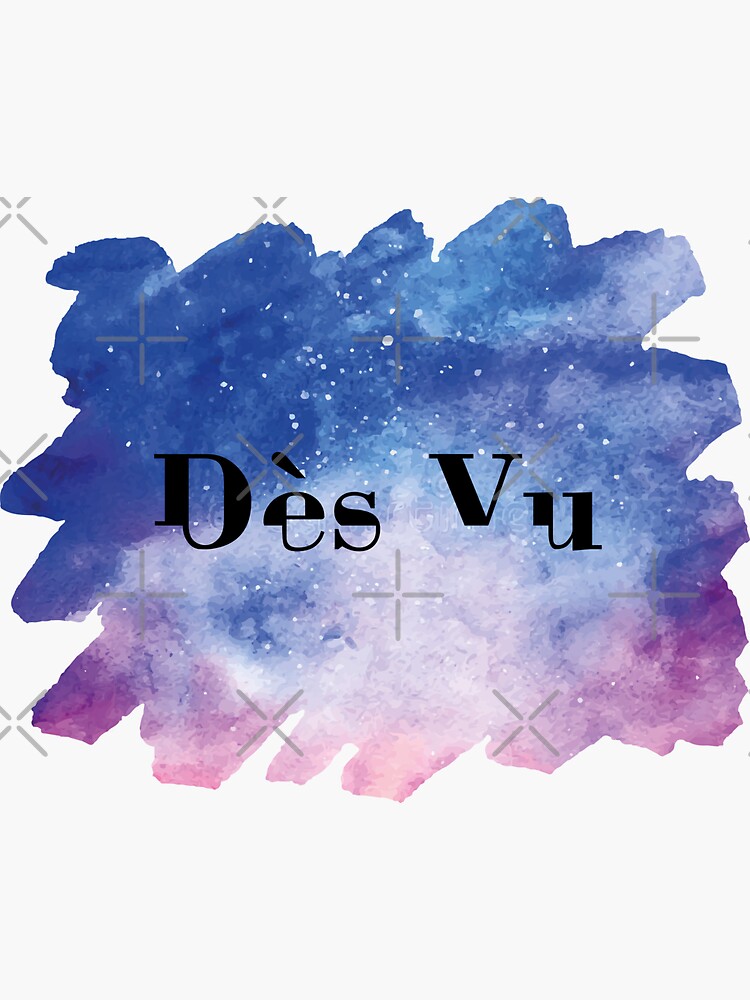 "Dés Vu" Sticker for Sale by MDGamer777 | Redbubble