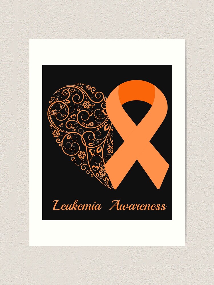 Leukemia Ribbon Color Leukemia Cancer Awareness Products | Orange